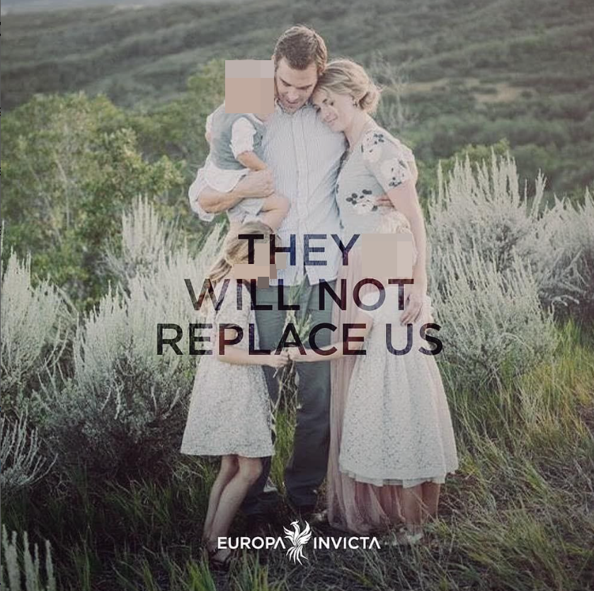 Kurzanalyse: „They will not replace us“ | jugendschutz.net